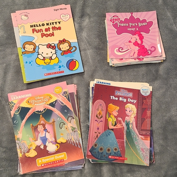 Disney | Toys | Disney Hello Kitty My Little Pony Sight Words Book ...